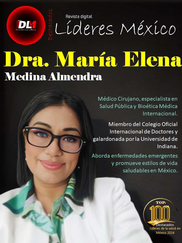 carta felicitación dra. maria elena medina :: destacadoslideresdeméxico
